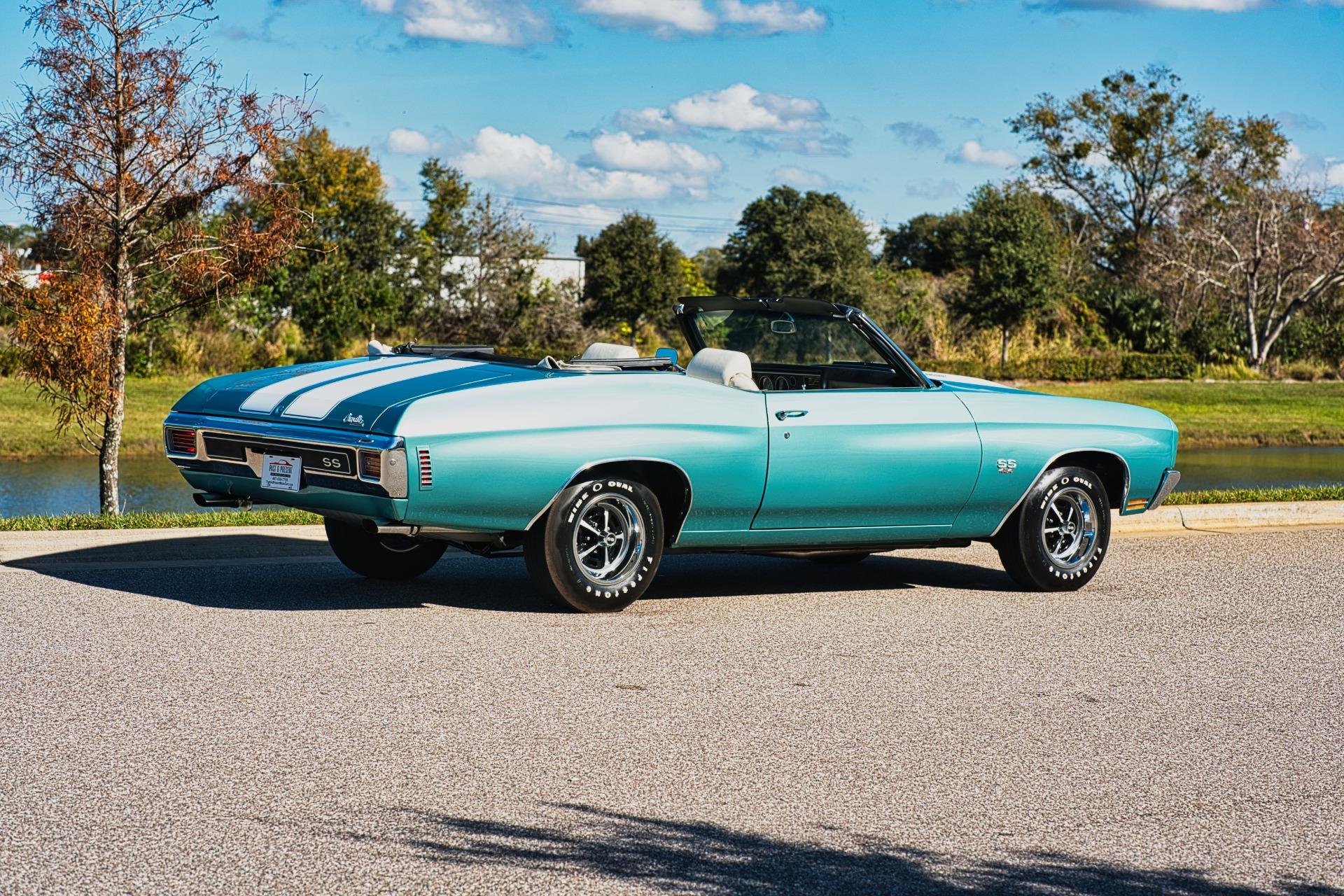 1970 Chevrolet Chevelle Convertible LS6 Frame off Restored For Sale