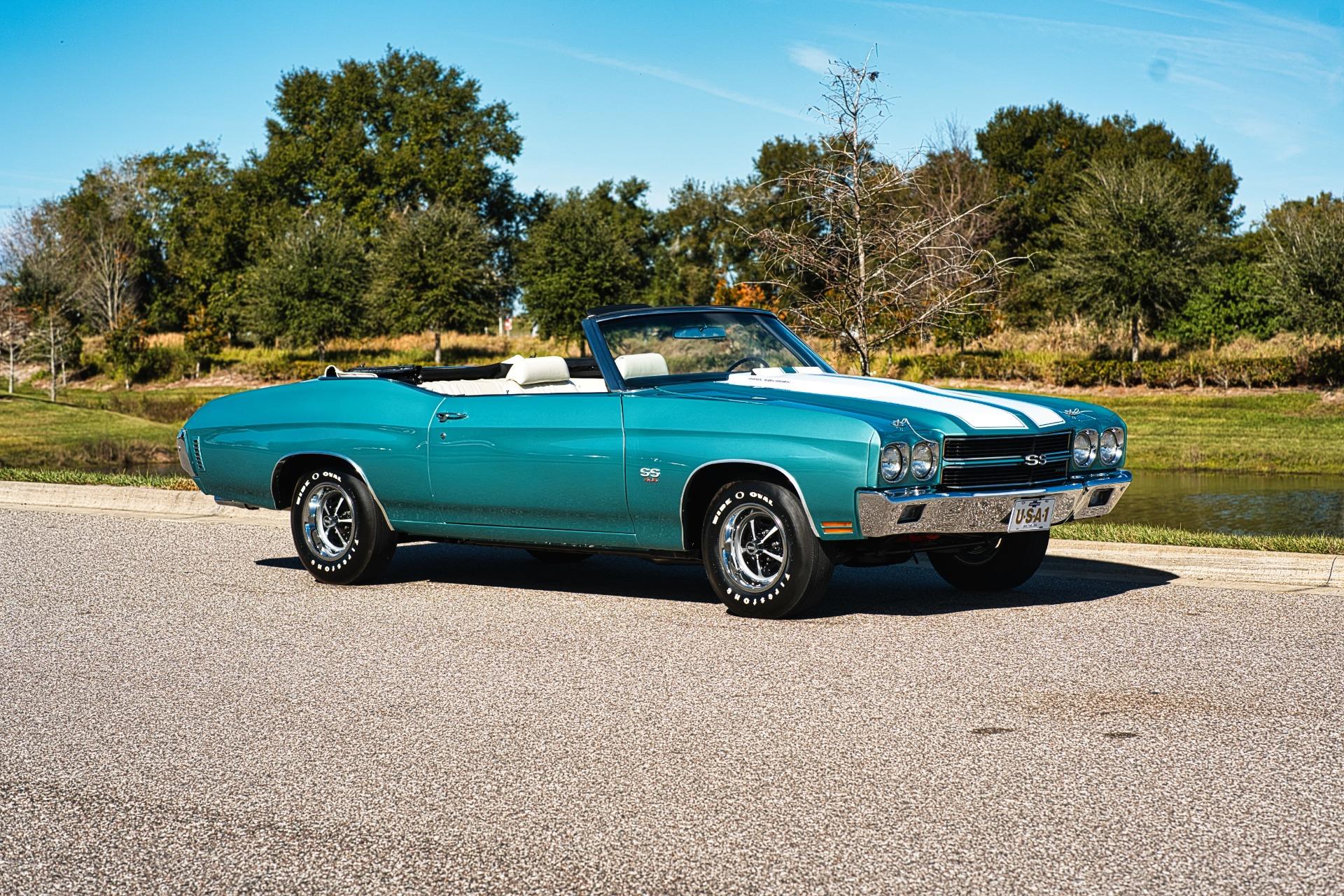 1970 Chevrolet Chevelle Convertible LS6 Frame off Restored For Sale
